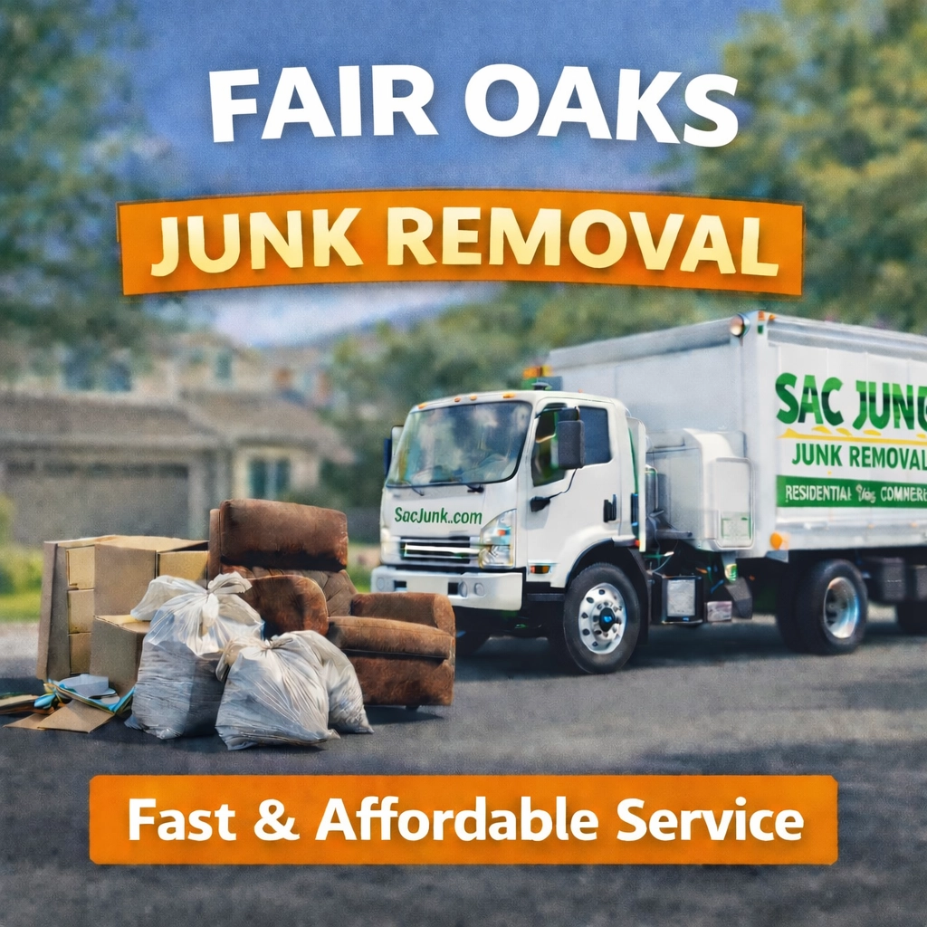 Fair Oaks Junk Removal | Sac Junk (916) 716-2108